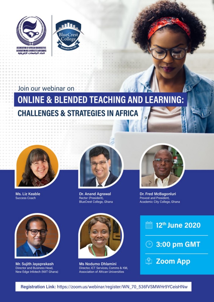 A Webinar on Online & Blended Teaching and Learning: Challenges and ...